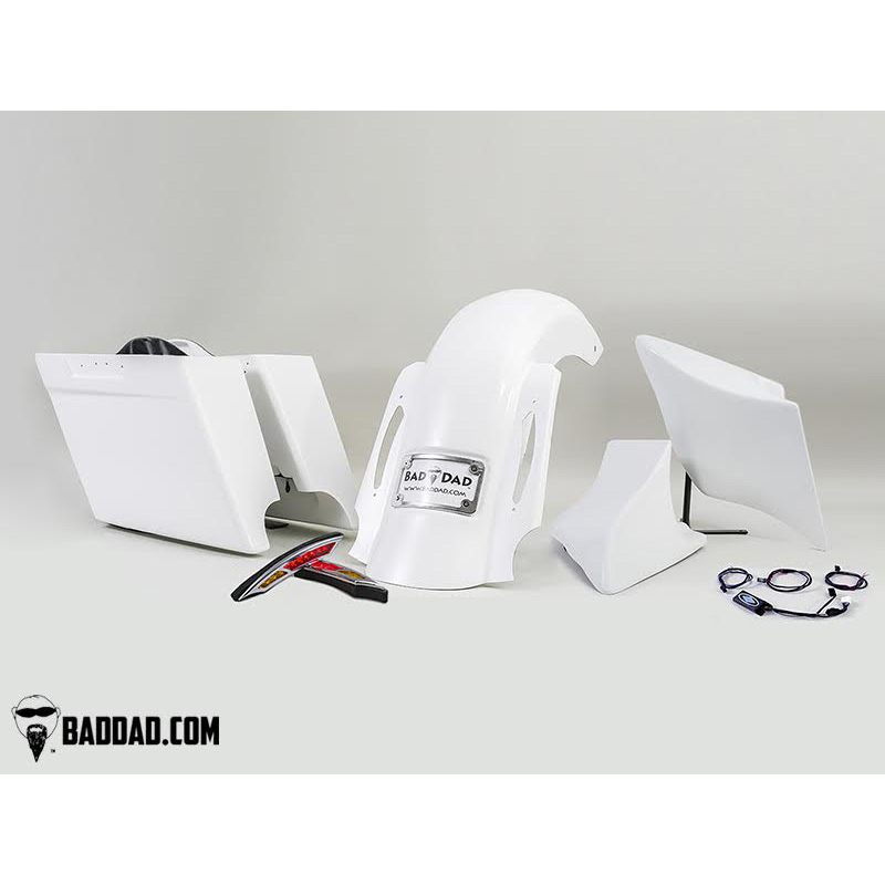 Bad Dad 81151 Complete Summit Kit with Side Covers for Harley Touring ...