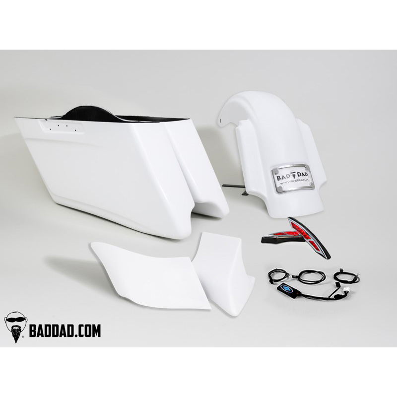 Bad Dad 81277 Complete Race Series Kit With Side Covers for Harley ...