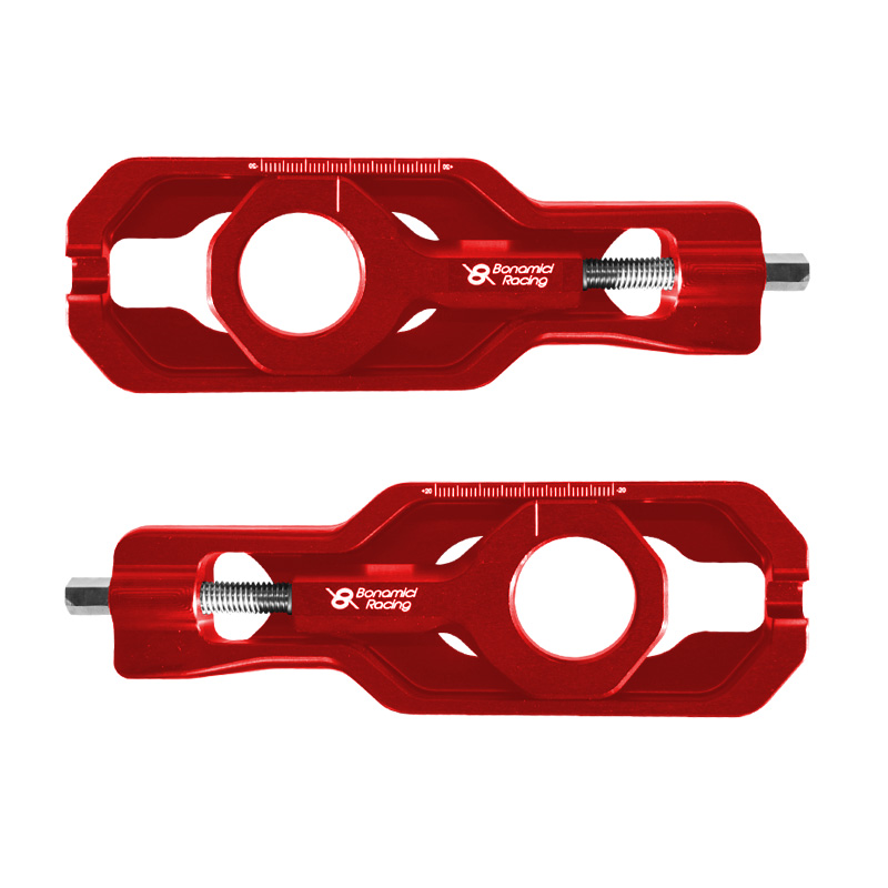 Bonamici CHAD7-RED Chain Adjusters for Yamaha YZF-R6 (2017 ...