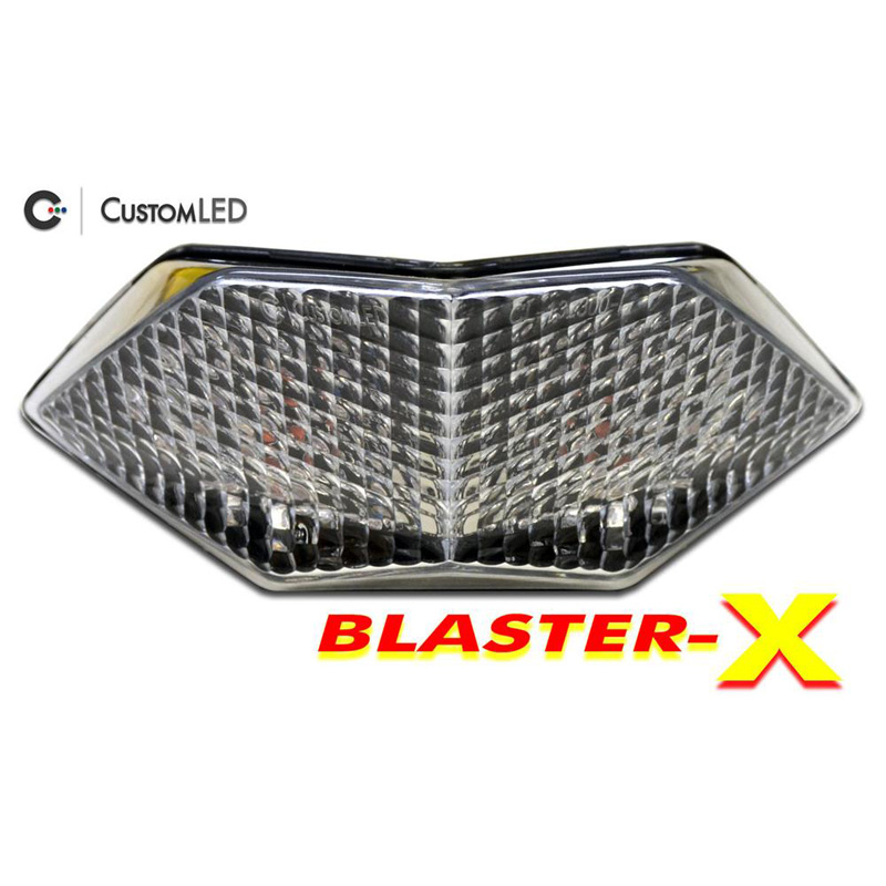 Custom LED Blaster-X LED Tail Light, Clear for Kawasaki Ninja 300 '13 ...