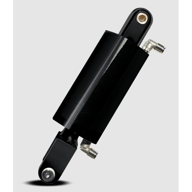 Platinum 1668-R6BF Gloss Black Air Ride Bleed Feed Suspension Kit for ...