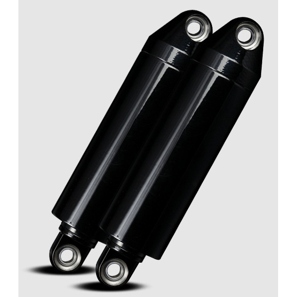 Platinum 1702-FLH-SLT Gloss Black Long Travel Air Ride Kit for Harley ...