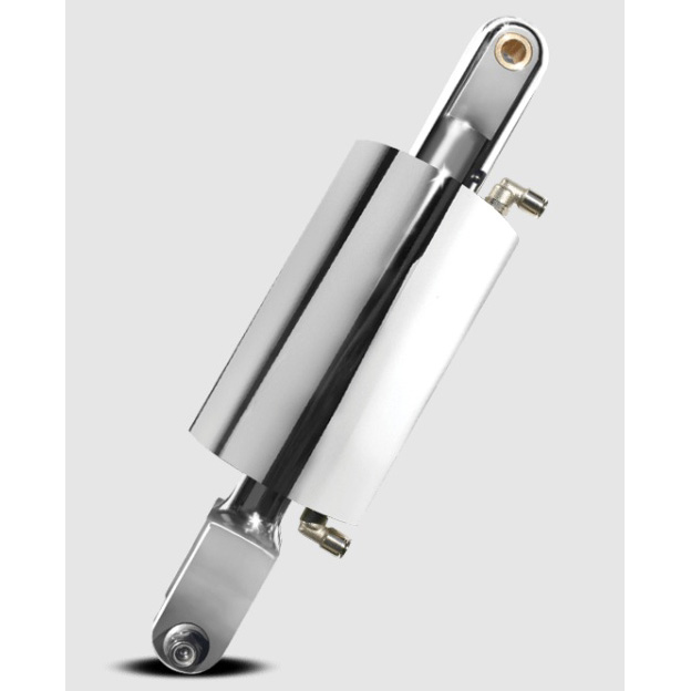 Platinum 1723-VICST-Bagger Polished Air Ride Bleed Feed Suspension Kit ...