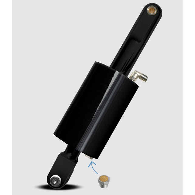 Platinum 1723-VICST-Hayabusa Gloss Black Air Ride Simple Suspension Kit ...