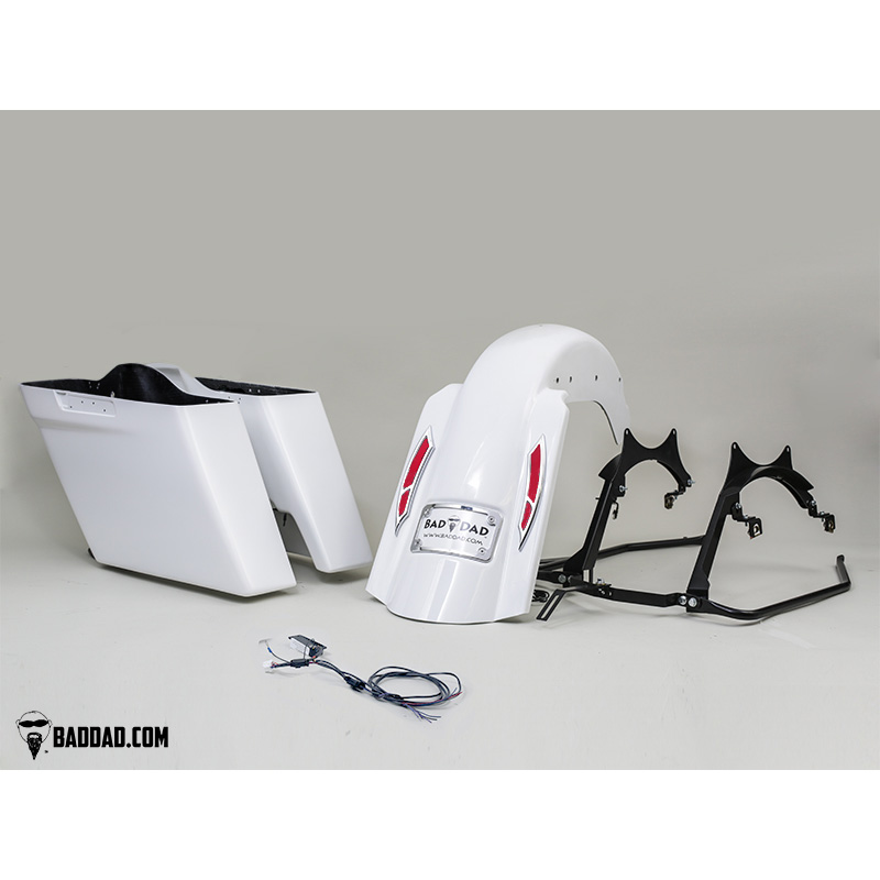 Bad Dad 81173 Complete Summit Kit With Taillights for Harley 140mm ...