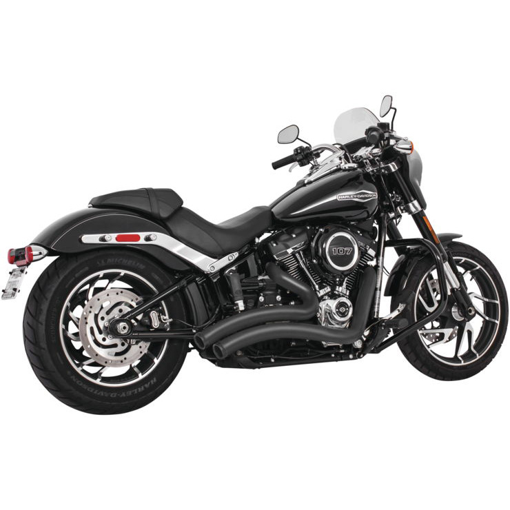 Freedom Performance HD01181 Sharp Curve Radius Exhaust, Black Harley ...