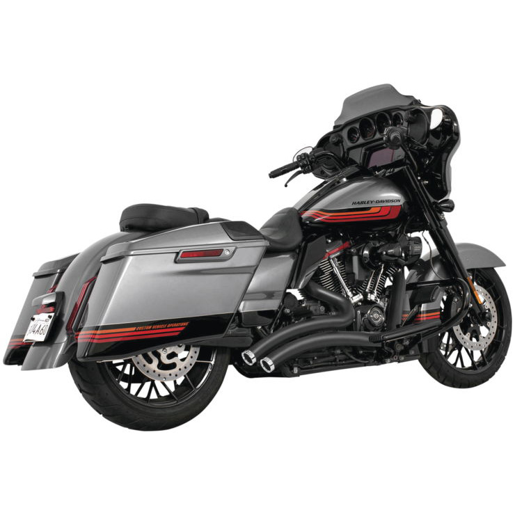 Freedom Performance HD01244 Sharp Curve Radius Exhaust, Chrome Harley ...