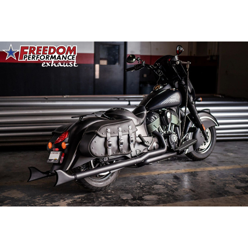 Freedom Performance IN00037 2.5" Sharktail Exhaust with Headers, Black ...