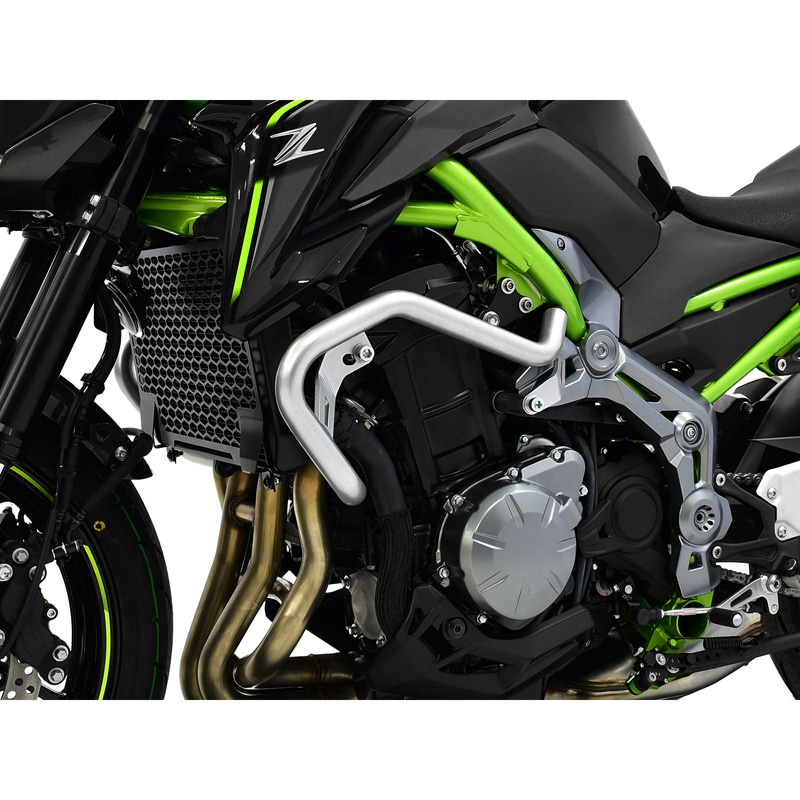 Zieger 10002858 Crashbars, Silver for Kawasaki Z650 '17-'19 ...