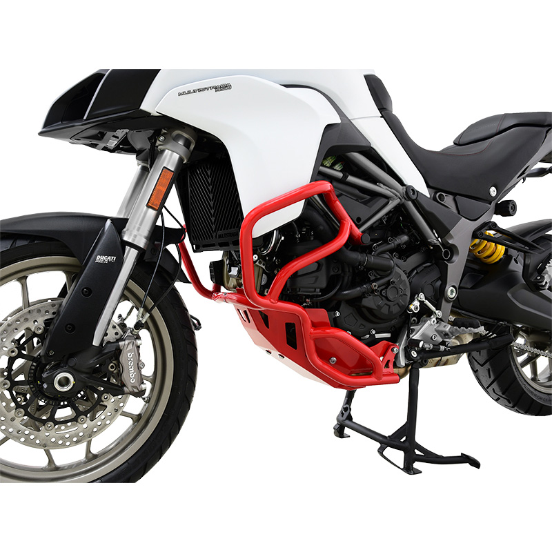 Zieger 10002920 Crashbars, Red for Ducati Multistrada 950 (2017 ...