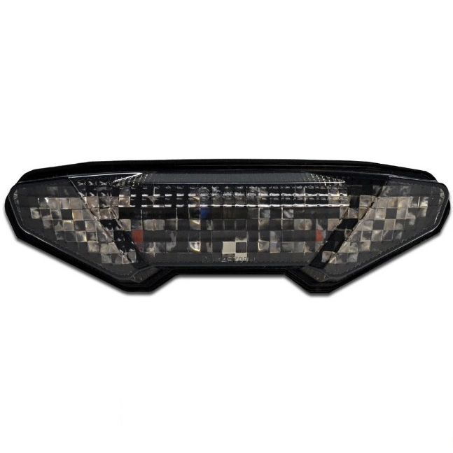 Custom LED Blaster-X LED Tail Light, Smoked for Yamaha FZ-09 '14-'16 ...