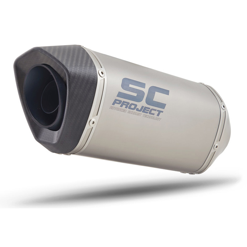 SC-Project B33-124T SC1-S Slip-on Exhaust, Titanium for BMW S1000RR / M ...
