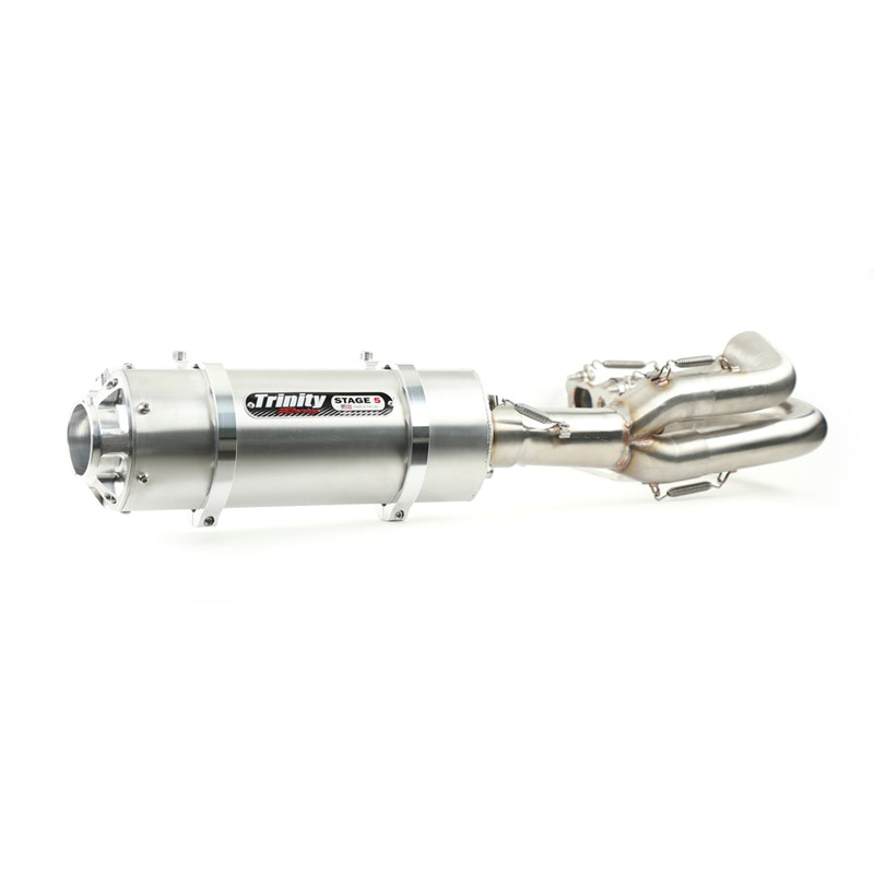 Trinity TR-4177F-SS Stage 5 Stinger Full Exhaust, Stainless Steel for ...