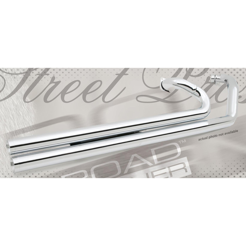 Road Burner RB-01-4080 2.5in Street Pros Exhaust for Yamaha Raider '08 ...