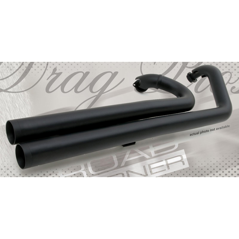 Road Burner RB-035-8040 3 inch Drag Pros Exhaust Kawasaki Vulcan 1600B ...