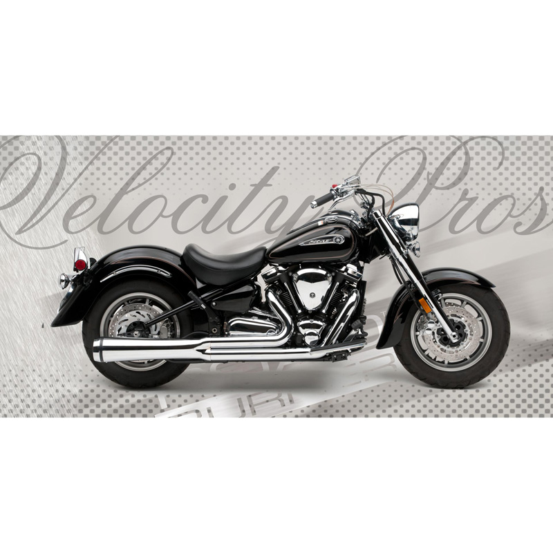 Road Burner RB-05-4030 Velocity Pro Exhaust for Yamaha Road Star 1600/ ...