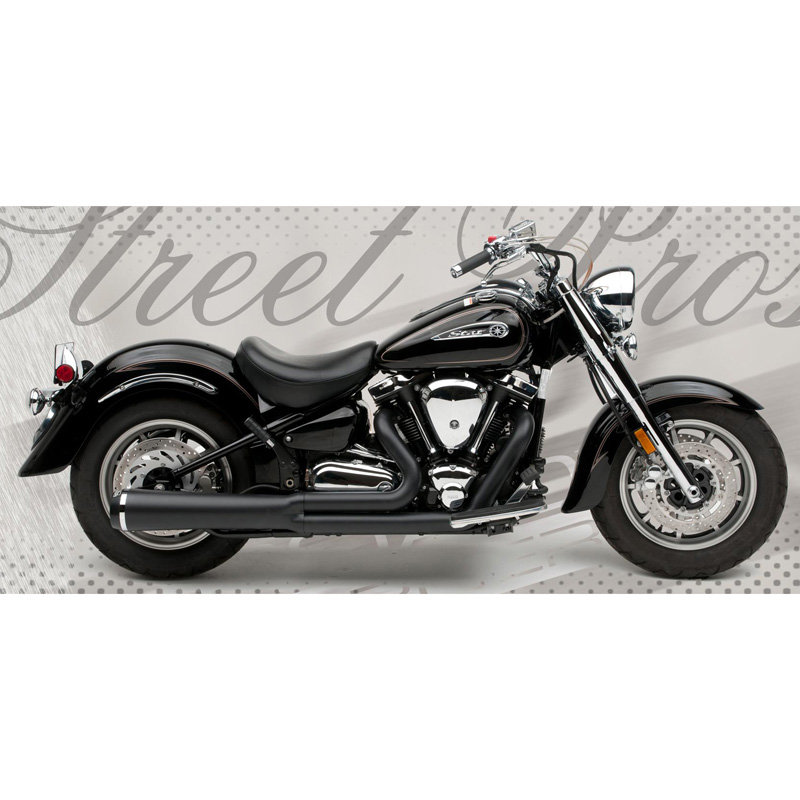Road Burner RB-055-4030 Velocity Pro Exhaust for Yamaha Road Star 1600/ ...