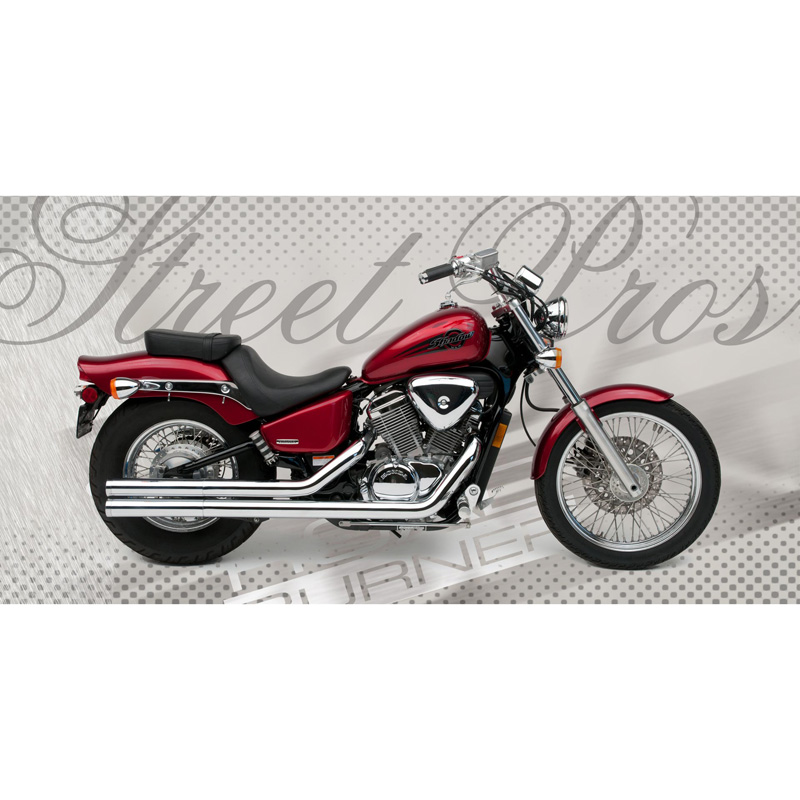 Road Burner RB-01-2003 2.5inch Street Pros Exhaust for Honda Shadow ...