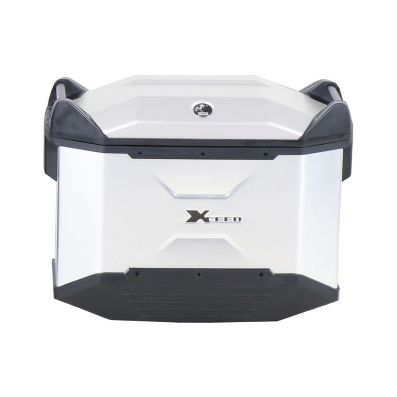 Hepco & Becker 610.222 00 09 Xceed Side Case Left Silver, 38 Liters ...