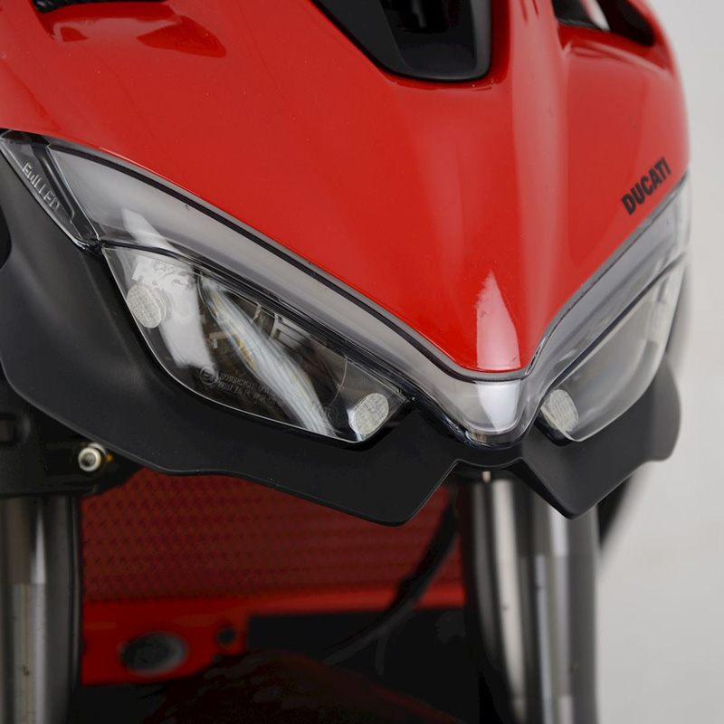 R&G HLS0121CL Headlight Shields, Clear for Ducati Streetfighter V4 '21 ...
