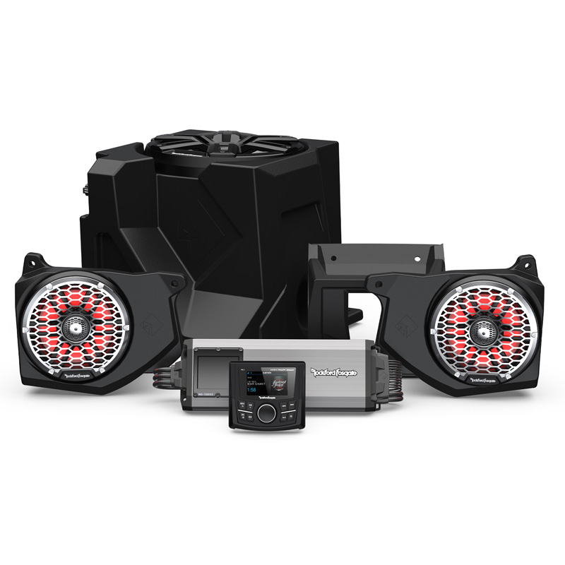 Rockford Fosgate RNGR18-STG5 Stage 5 Audio System for Polaris Ranger ...