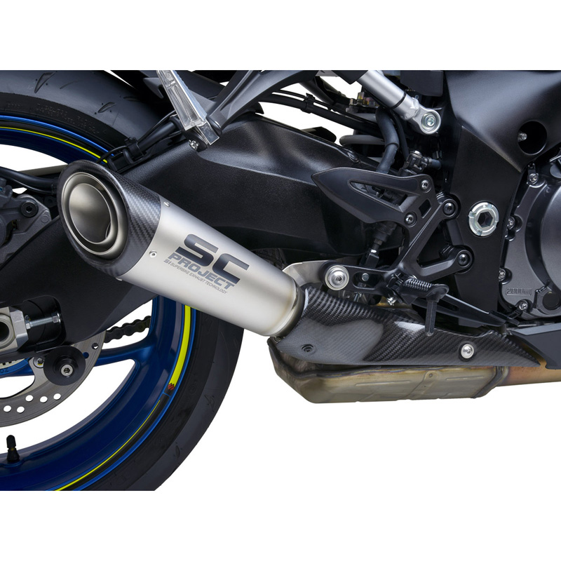 SC-Project S20-T41T S1 Slip-on Exhaust, Titanium for Suzuki GSX-S1000 ...