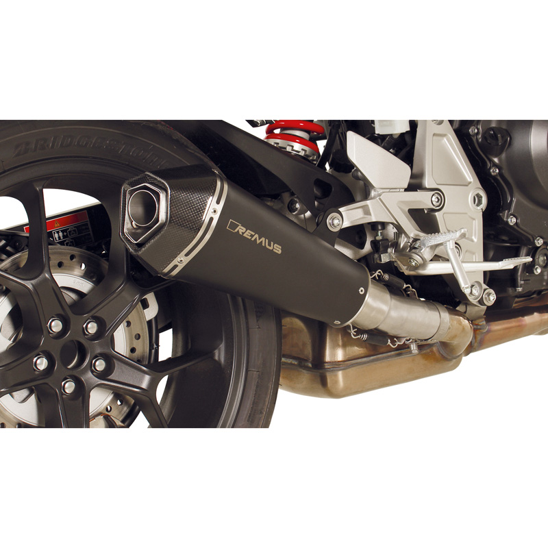 Remus 056783 257118 Hypercone Slip-on Exhaust, Black for Honda CB1000R ...