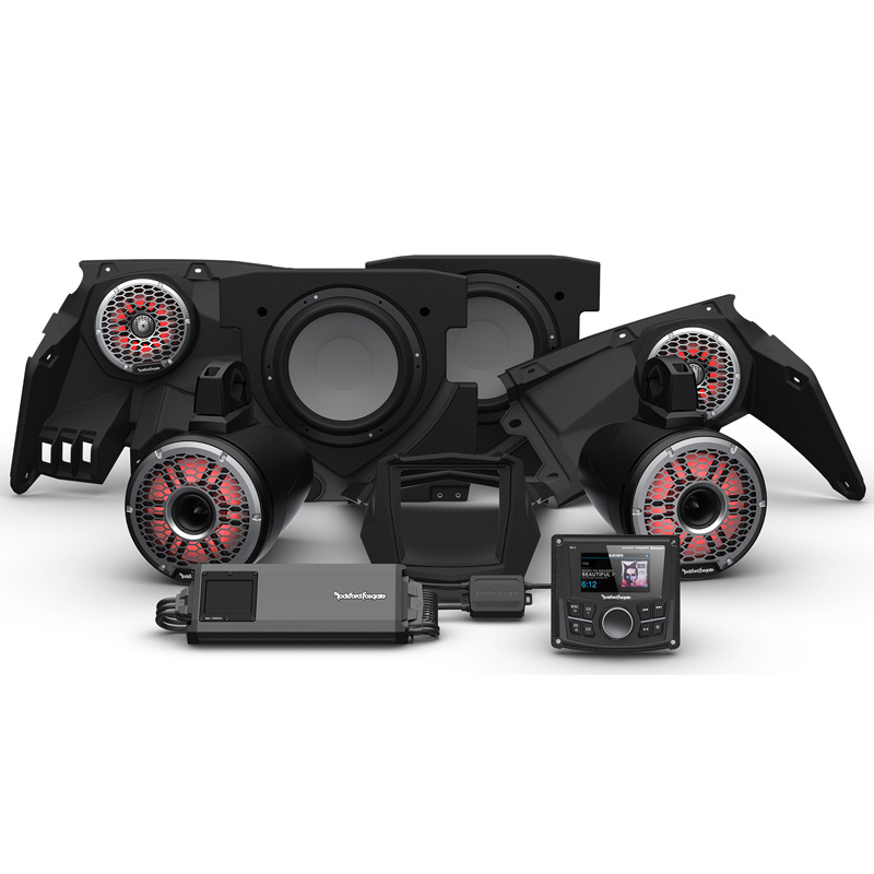Rockford Fosgate X317-STG6 Stage-6 Audio System for Can-Am X3 (2017 ...