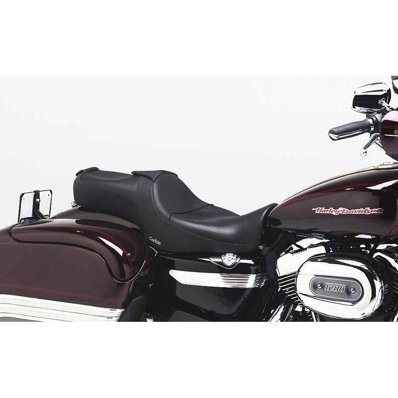 Corbin HD-XL-CU-7-GL Gunfighter & Lady Seat for Harley Sportster(4.5 Gl ...
