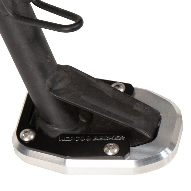 Hepco & Becker 4211.7638 00 91 Side Stand Enlarger for Ducati Desert X ...