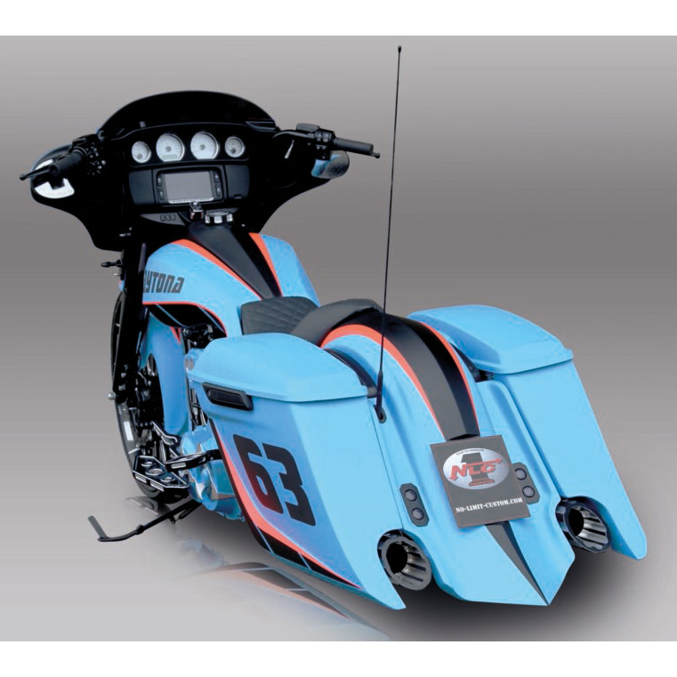 NLC T-4031 Stretch Rear Fender Kit for Harley Touring '09-'13 ...