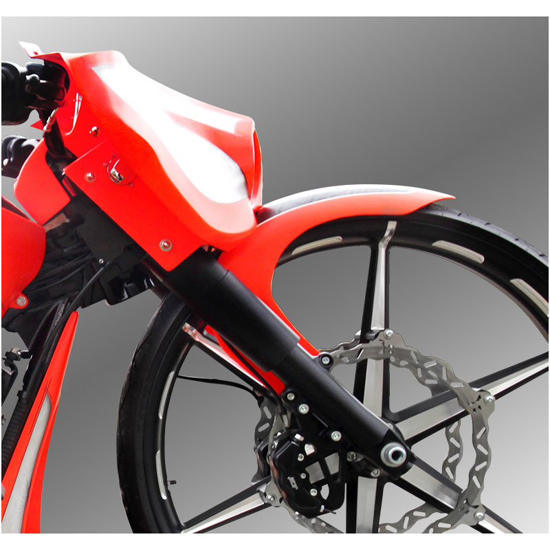 NLC T-4092 Royal Front Fender for 30 inch wheel on Harley Touring (1995 ...