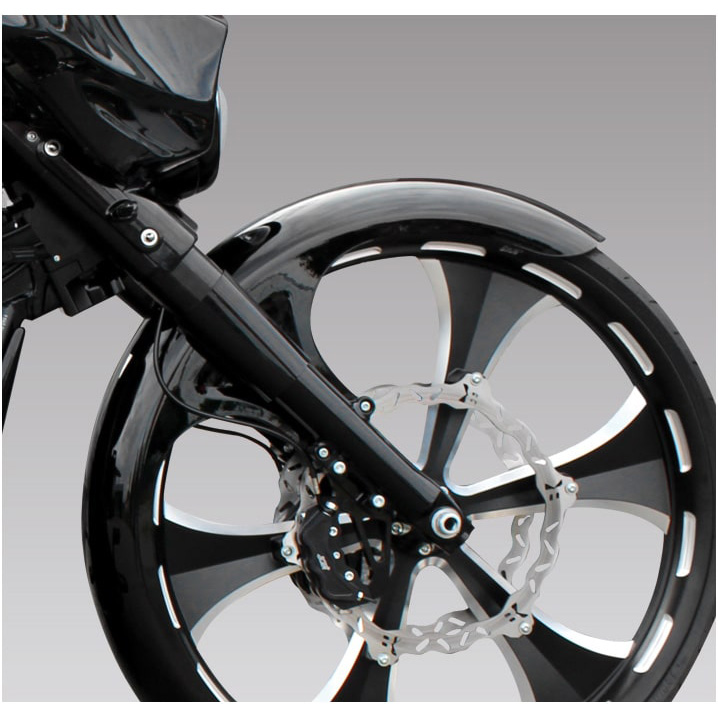 NLC T-4093 ERL King Steel Front Fender for 30 inch wheel on Harley ...