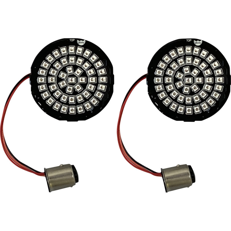 Custom Dynamics GEN-4-RR-1157 Genesis Red Ring Bullet Turn Signals for ...