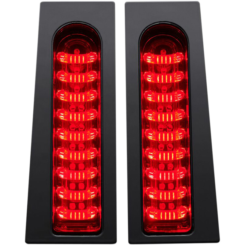 Custom Dynamics PB-FILL-R-B ProBEAM Fillerz LED Lights, Red/Black for ...