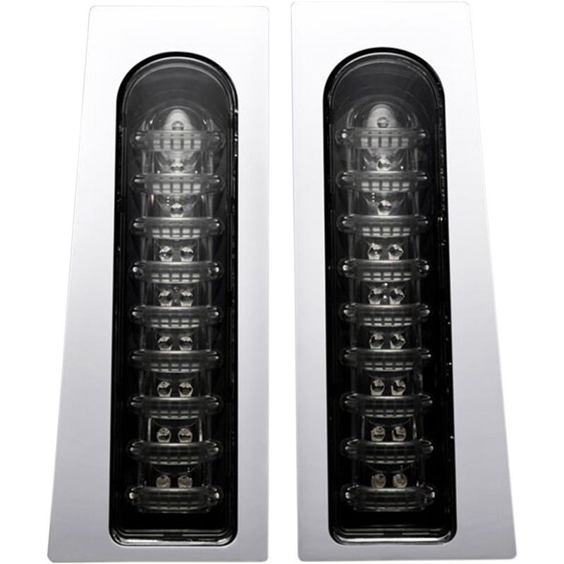 Custom Dynamics PB-FILL-S-C ProBEAM Fillerz LED Lights, Smoke/Chrome ...