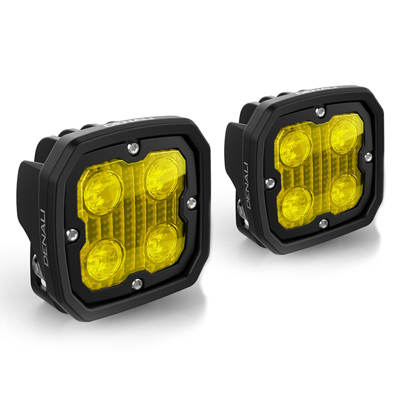 Denali DNL.D4.050.Y D4 LED Light Pods Yellow, Pair | Accessories ...