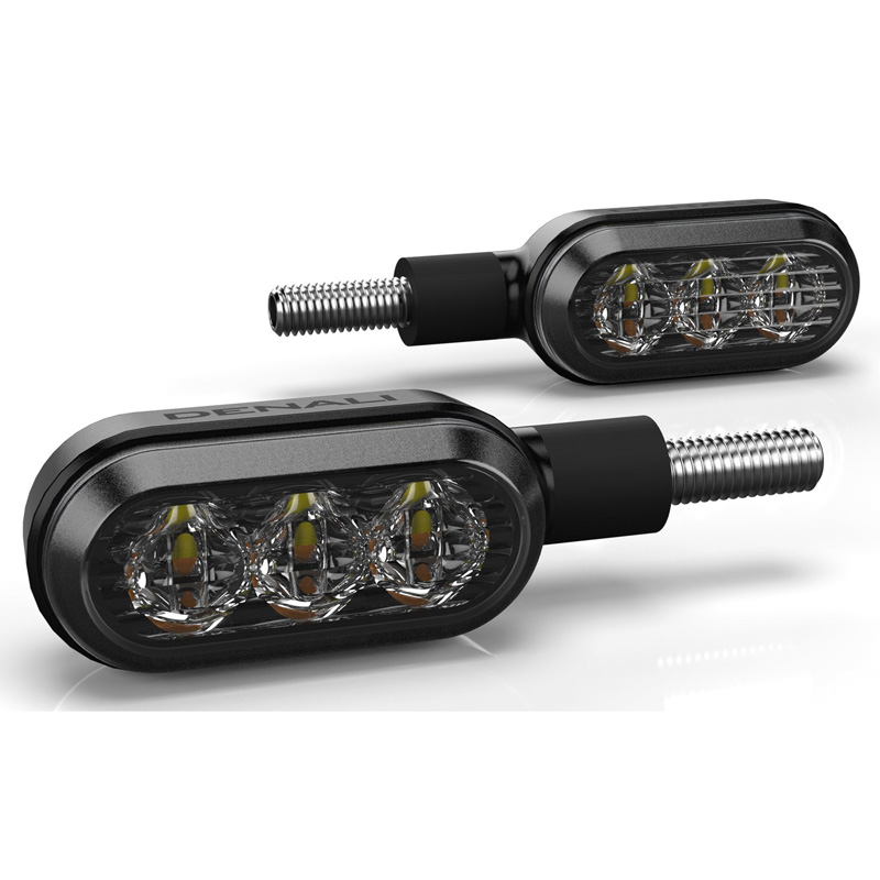 Denali DNL.T3.10100 T3 Switchback M8 LED Turn Signals, Rear ...