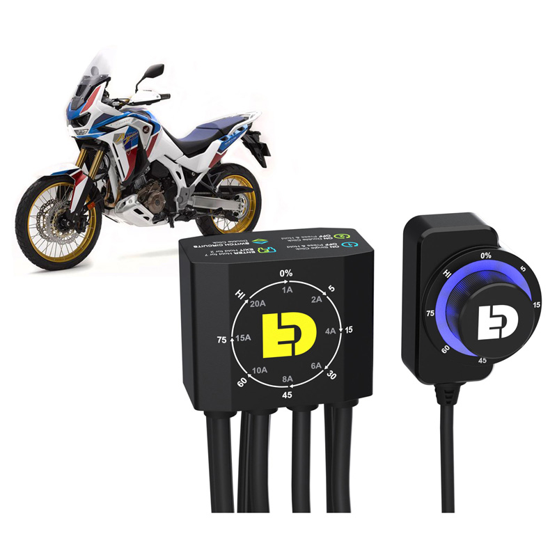Denali DNL.WHS.22500 DialDim Lighting Controller for Honda Africa Twin ...