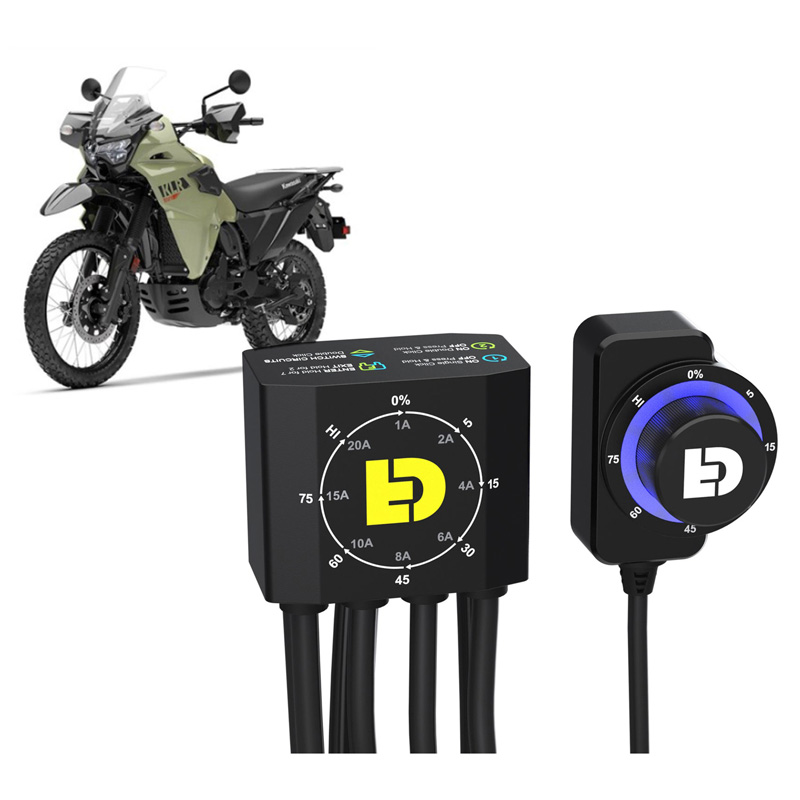 Denali DNL.WHS.22700 DialDim Lighting Controller for Kawasaki KLR650 ...