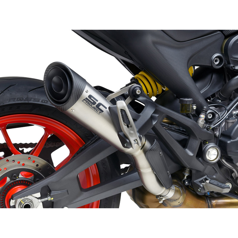 SC-Project D37-T41T S1 Slip-on Exhaust for Ducati Monster 937 / Plus ...
