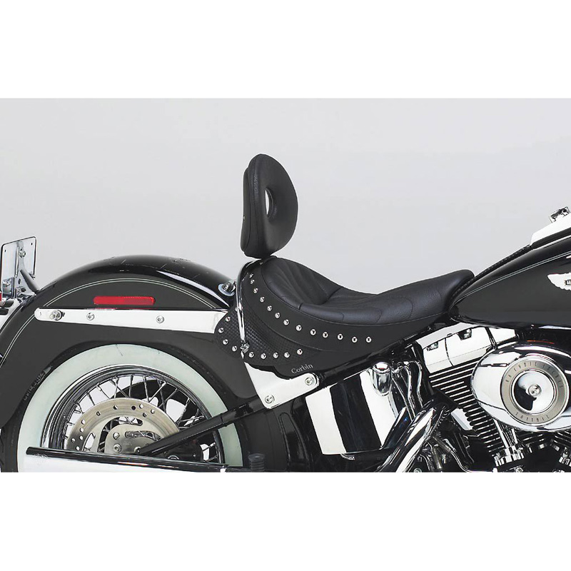 Corbin HD-ST8-DLX-S Classic Solo Seat for Harley Softail Deluxe '08-'17 ...
