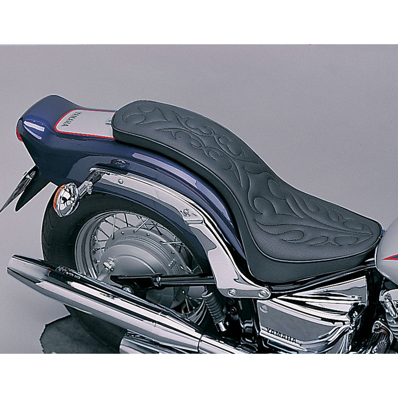 Highway Hawk MB04-3050_1 Hard Rider Motorbike Seat for Yamaha XVS 650 ...