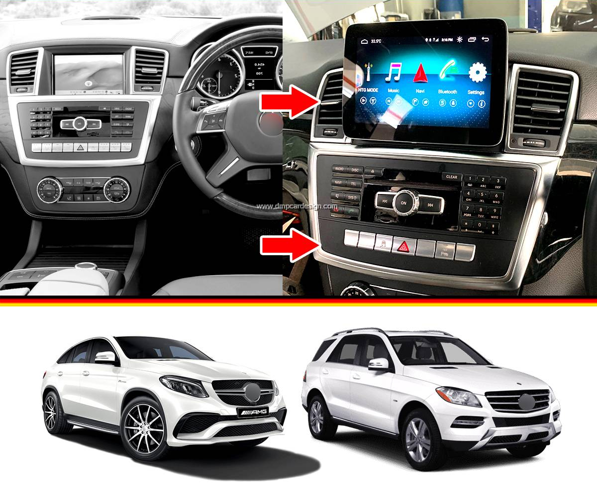 DMP 9" / 10.25" Android Command Screen for Mercedes-Benz ML GL GLE GLS Class W166 | Accessories ...