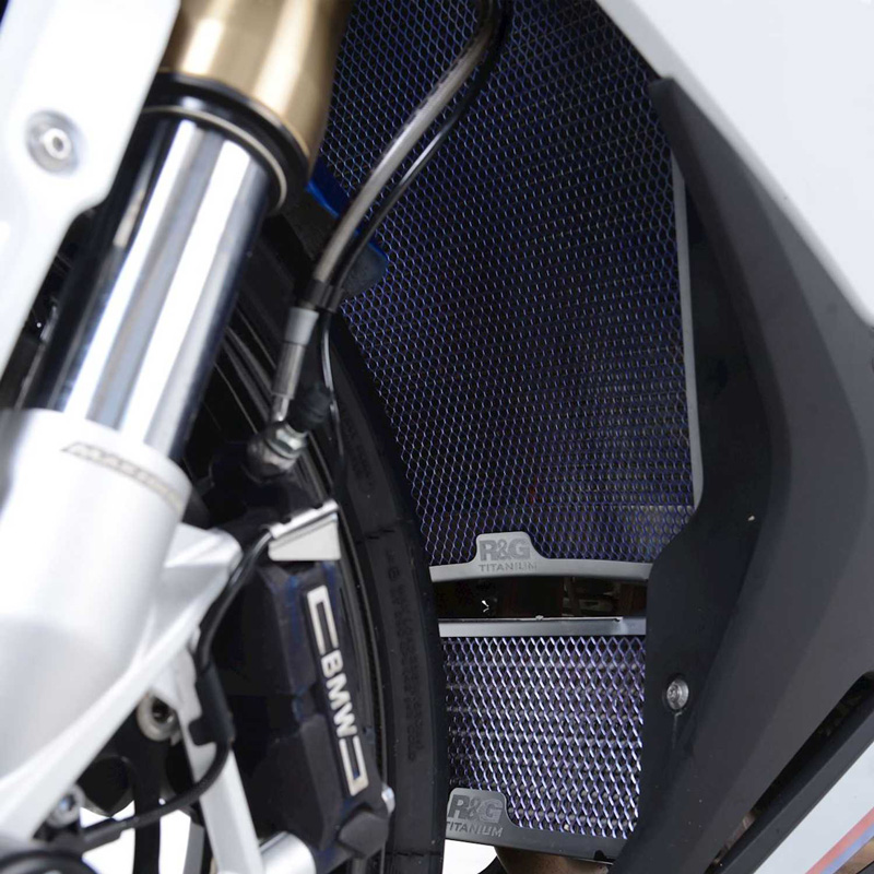 R&G OCG0034RACINGTI Titanium Oil Cooler Guard for BMW S1000R/RR ...