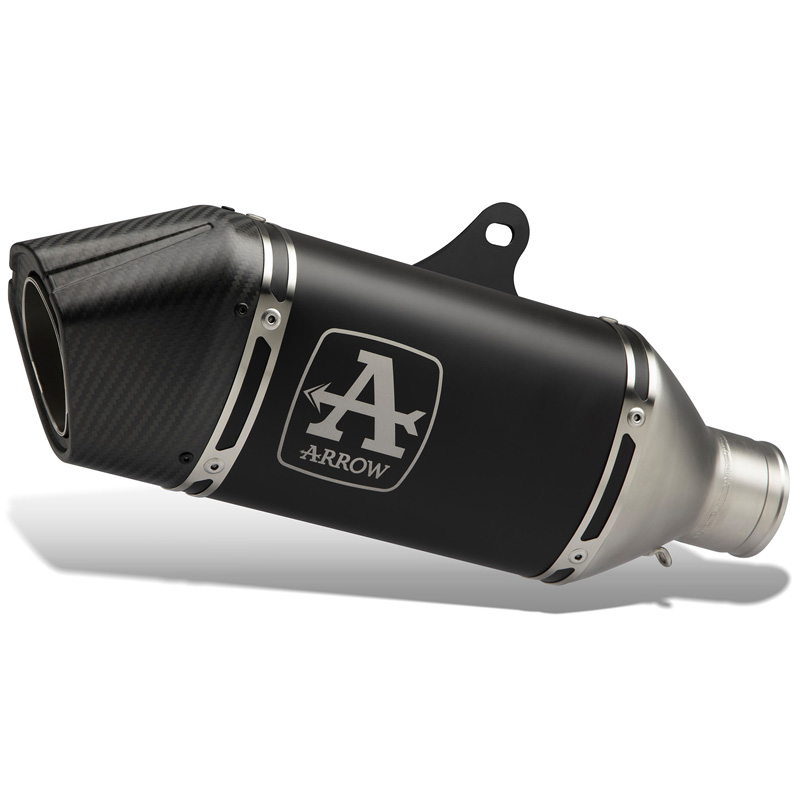 Arrow 72001VLN Veloce Racing Slip-on Exhaust, Titanium Dark for Ducati ...