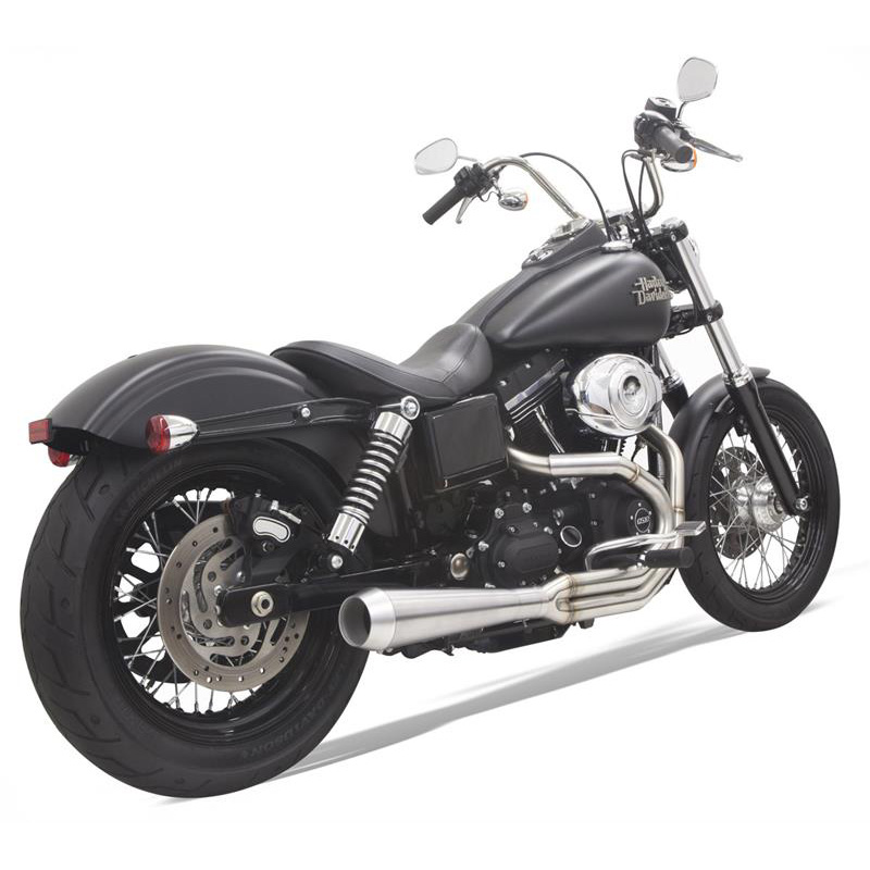 Bassani 1D1SS Road Rage III 2:1 Exhaust System, Stainless for Harley ...