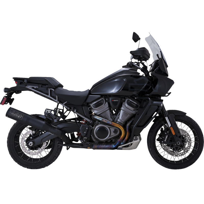 Vance & Hines 46533 Adventure Hi-Output 450 Exhaust, Black for Harley ...