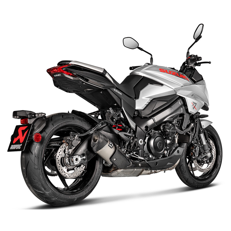 Akrapovic S-S10SO15-HAPT/1 Slip-on Line Exhaust, Silver for Suzuki GSX ...