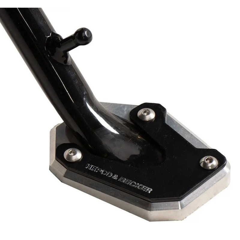 Hepco & Becker 4211.3548 00 91 Side Stand Enlarger for Suzuki V-Strom ...